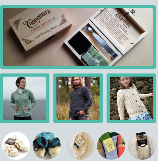 The Donegal Shop - Authentic Irish Knitwear & Aran Sweaters