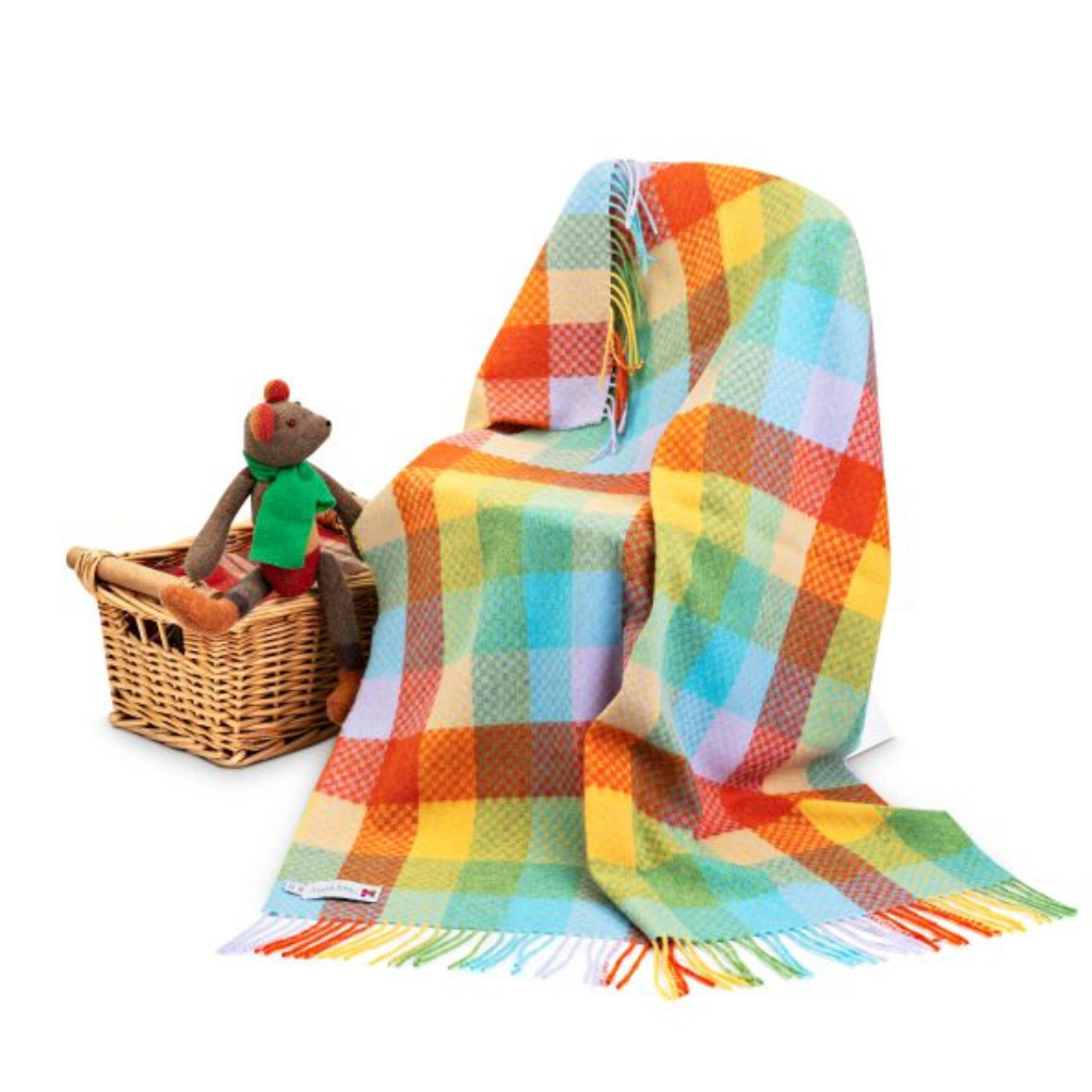 John Hanly Baby Blanket | 100% Lambswool | Gift Boxed | The Donegal ...